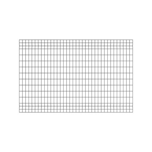 Fencing PEAK 1800mm x 1200mm Black Steel Fence Panel for Wire Grid Fen ...