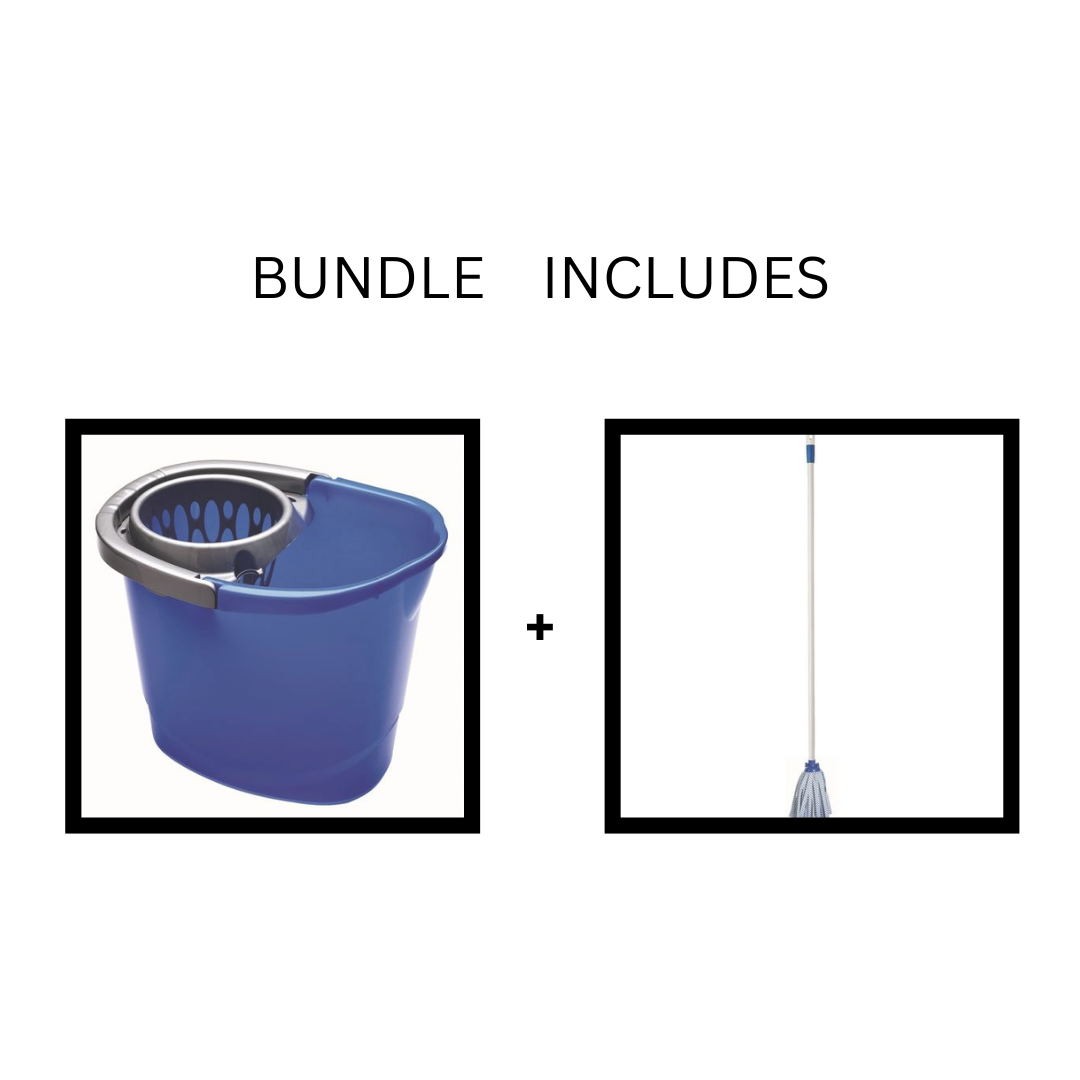 Cleaning Raven Wring-A-Mop Bucket + Mop Complete – Pacific Sales