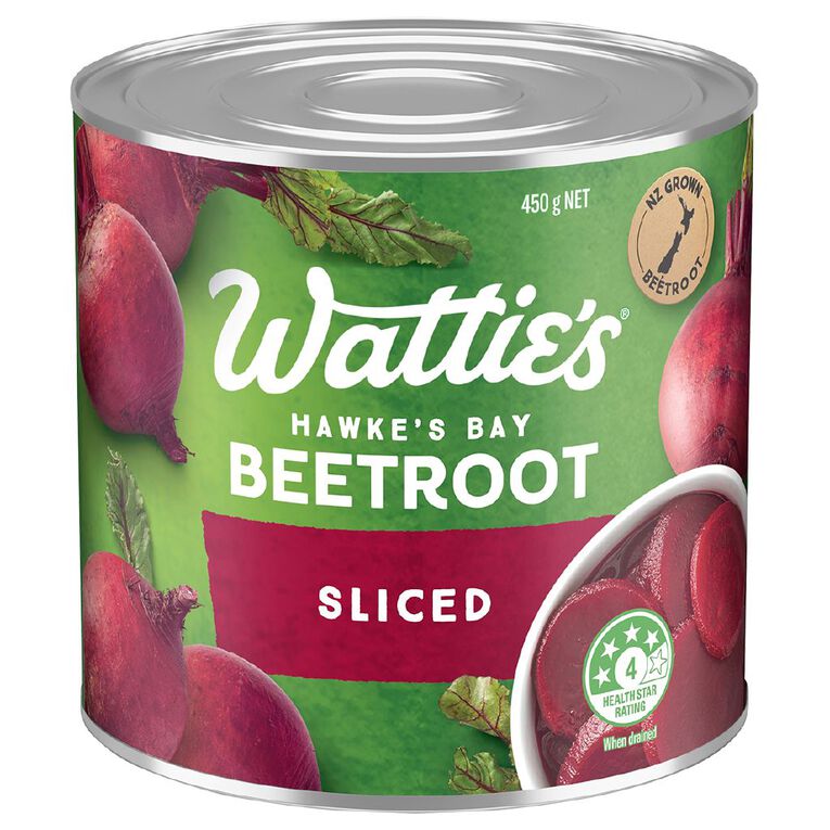 Canned Food Wattie's Sliced Beetroot 450g (MOQ 4x) – Pacific Sales