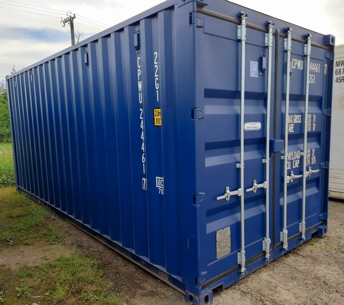 Shipping Containers 20ft GP (Delivered, Duty, VAT paid) AS NEW ...