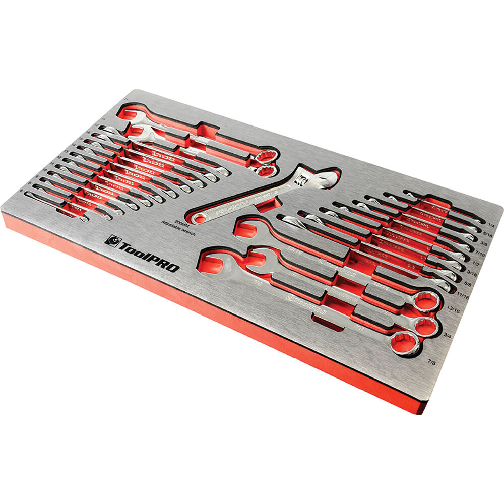 Hand Tools ToolPRO EVA Spanner Combo Set Metric/SAE 25 Piece – Pacific ...